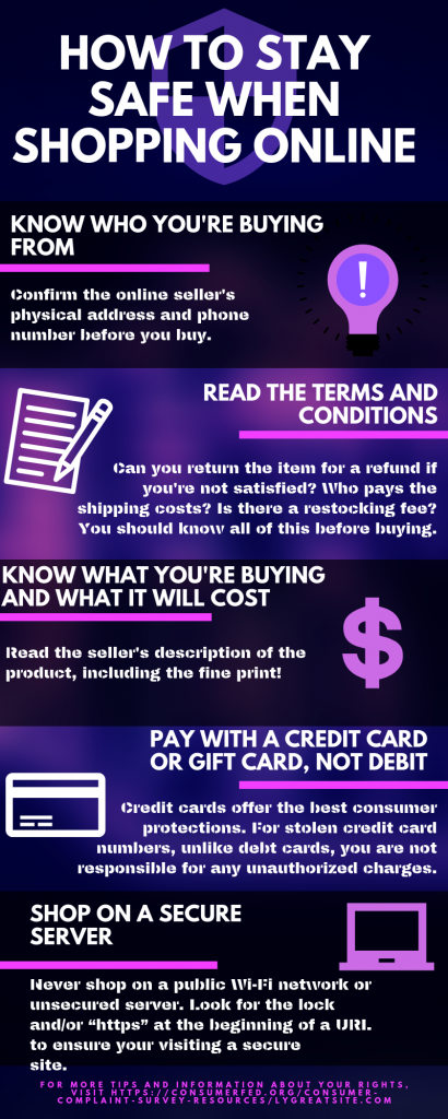 How to Stay Safe when Shopping Online · Consumer Federation of America