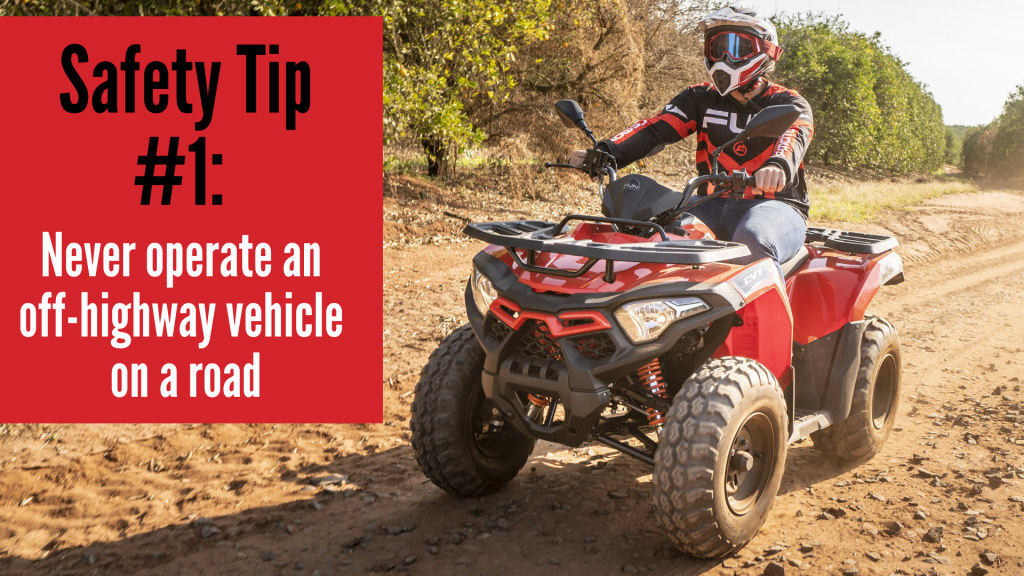 Off-Highway Vehicle Safety Tips · Consumer Federation of America