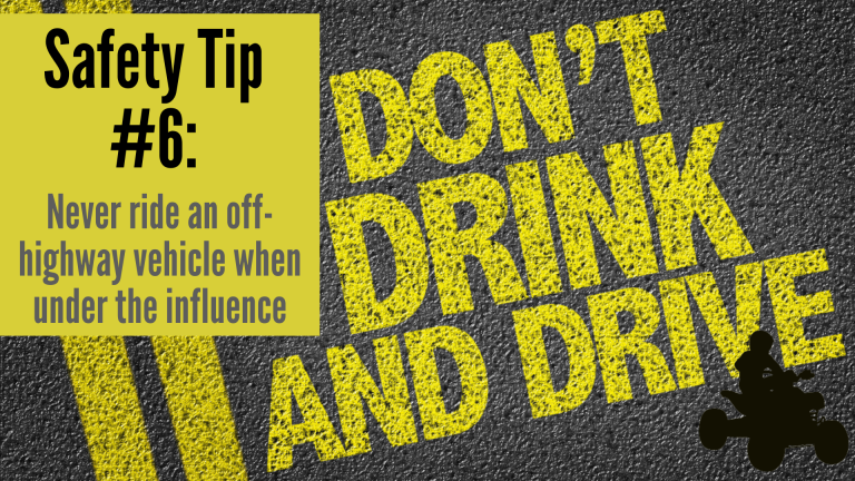 Off-Highway Vehicle Safety Tips · Consumer Federation of America