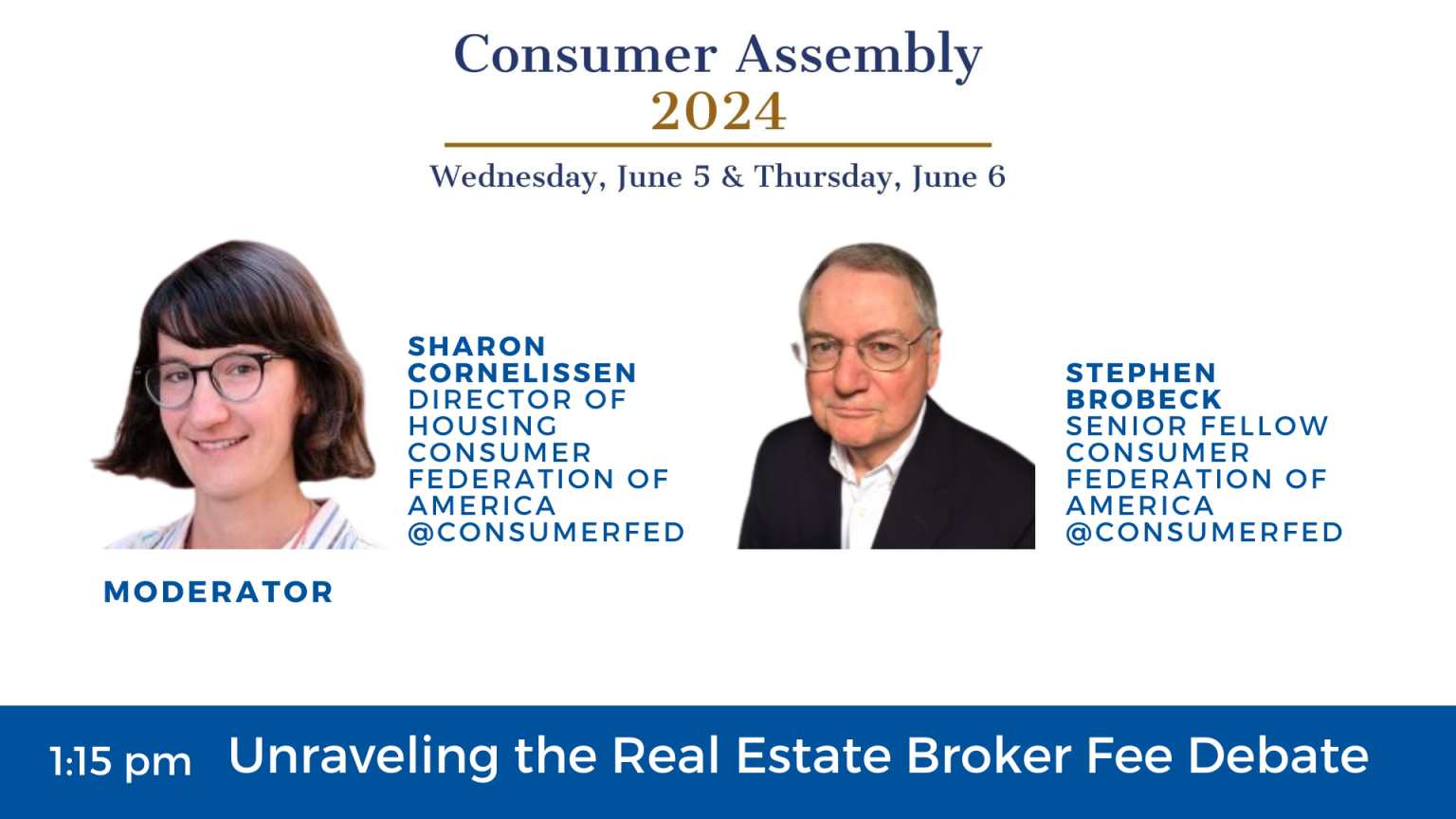 Consumer Assembly 2024 · Consumer Federation of America